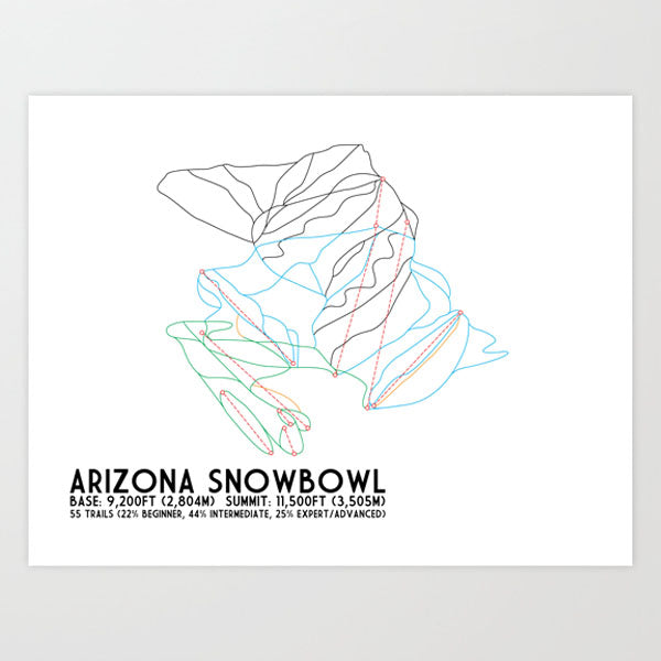 Arizona Snowbowl – Circle Square Diamond Art