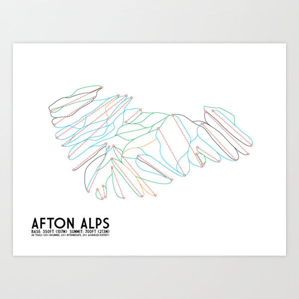 Afton Alps – Circle Square Diamond Art