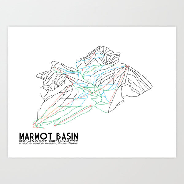 Marmot Basin – Circle Square Diamond Art